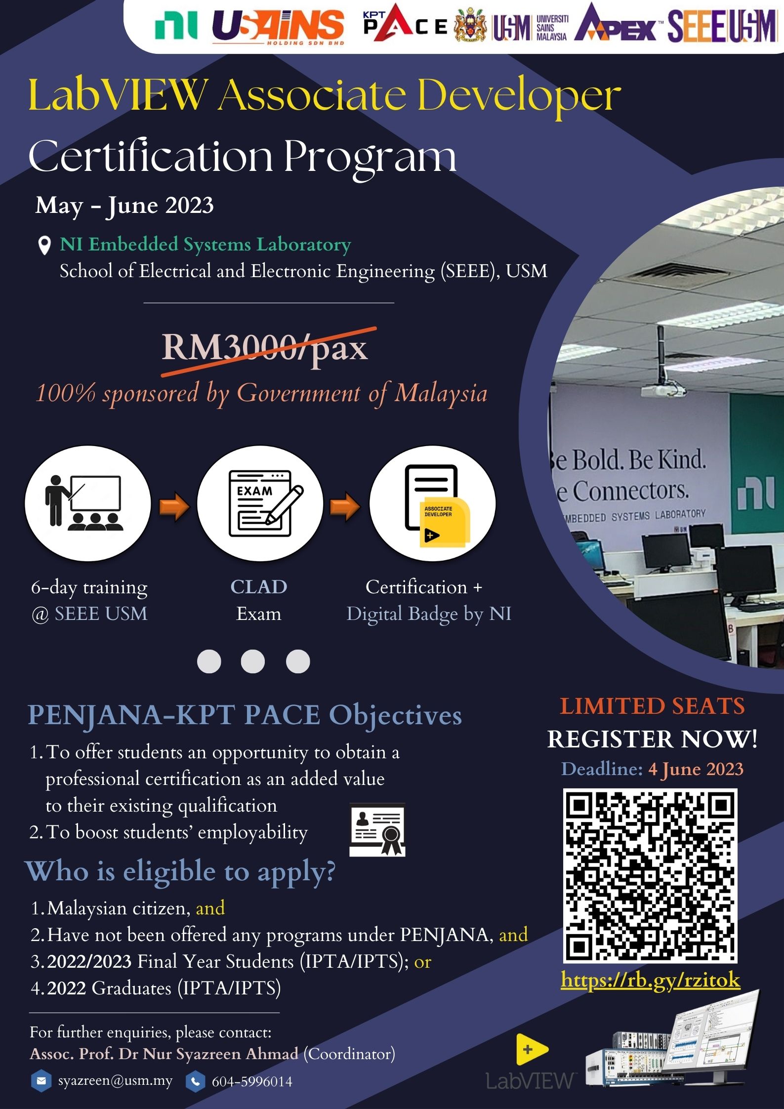 LabVIEW Associate Developer Certification Program (FINAL CALL for Cohort 3)